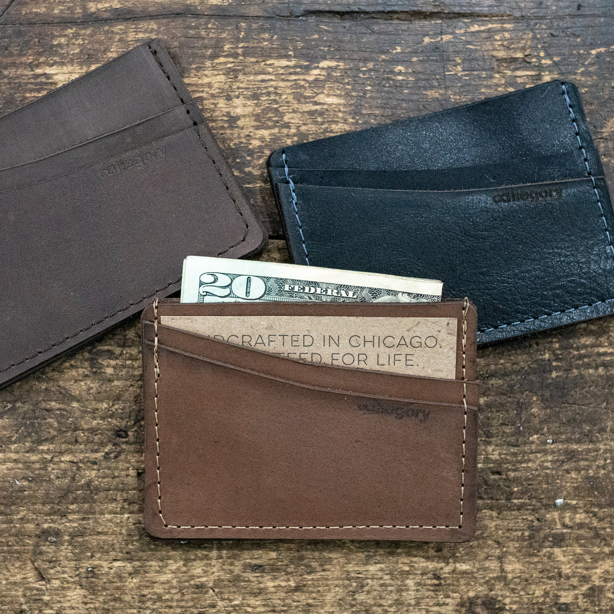 Focus Wallet | Minimalist Leather Wallet